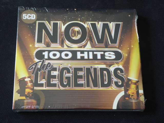 VARIOUS - NOW 100 Hits: The Legends (NEW SEALED 5 x CD 2020) GEORGE ...