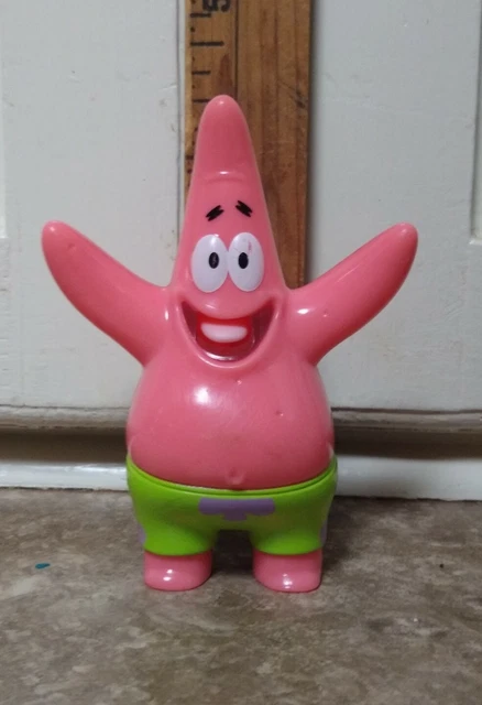 SPONGEBOB PATRICK STAR Sonic Push Button Pop Out Tongue Figure £12.54 ...