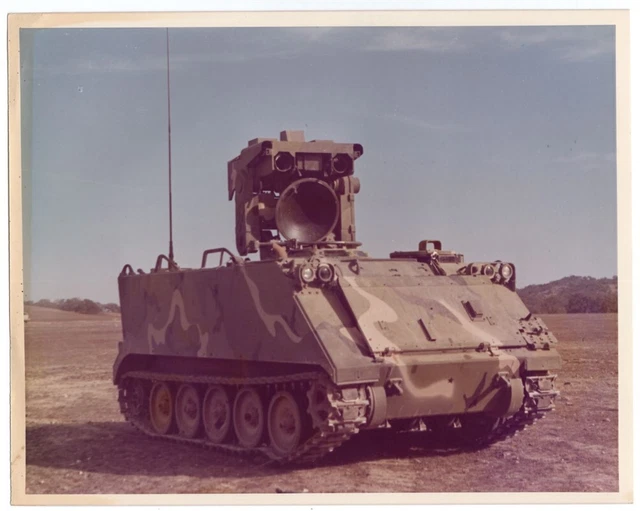 1980S US ARMY M901 ITV Tank Destroyer Front/Side View 8x10 Original ...