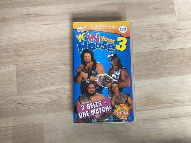 WWE/WWF - IN Your House 3 VHS (Very Rare) £9.04 - PicClick UK
