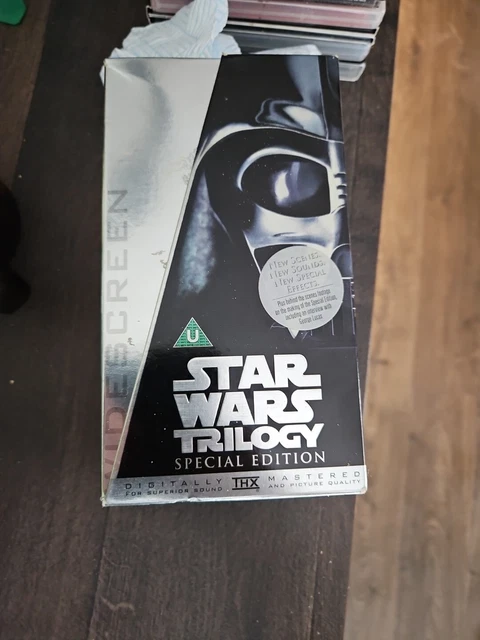 STAR WARS TRILOGY Special Edition Vhs Boxset Tape - Rare Retro Movie Series 1997 £0.99 - PicClick UK