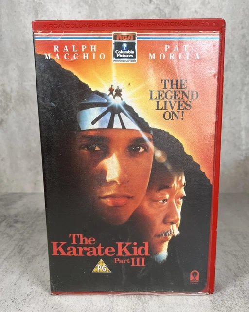 THE KARATE KID Part III (3) - Ex-Rental Big Box VHS Video Tape £19.99 ...