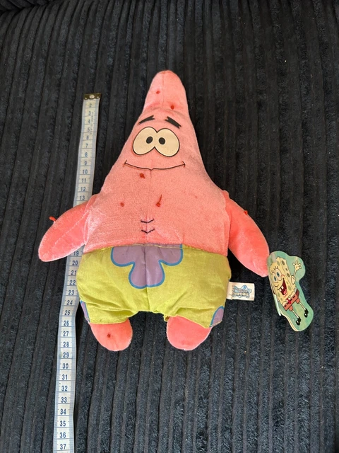 SPONGEBOB SQUAREPANTS PATRICK Star Plush With Tag 12 Inches Tall (Free ...