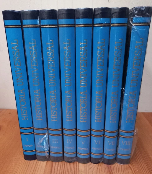 HISTORIA UNIVERSAL, 8 Tomos, Ediciones Castell 1989, Precintados EUR 50,00 - PicClick FR