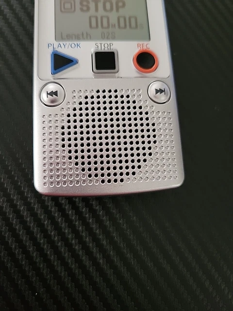 OLYMPUS NOTE CORDER DP-201 Digital Handheld Voice EVP Recorder & Player ...