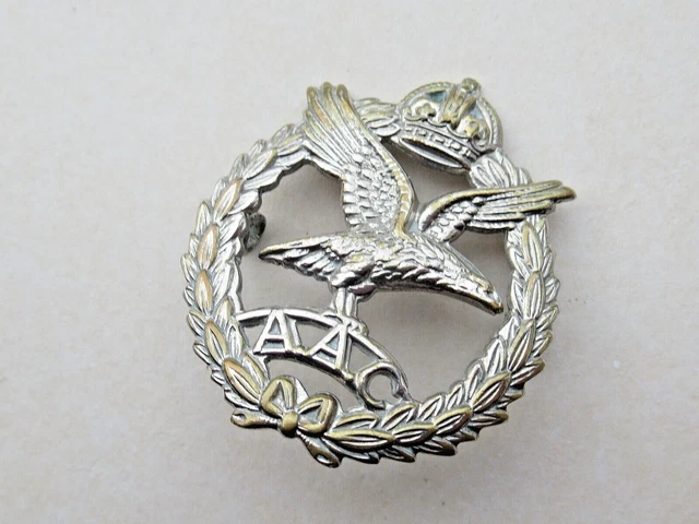 WW2 ERA ARMY Air Corps (AAC) Cap Badge £0.99 - PicClick UK