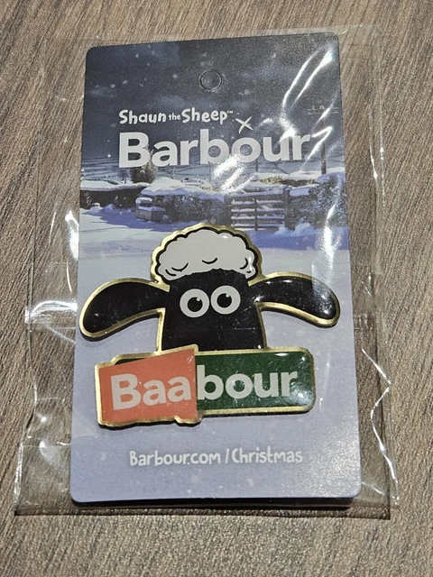 SHAUN THE SHEEP Barbour Pin Badge 2023 Genuine EUR 11,84 - PicClick IT