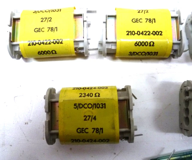 GPO STROWGER 8 Reed Relays With Separate Reeds See Pix £6.51 - PicClick UK