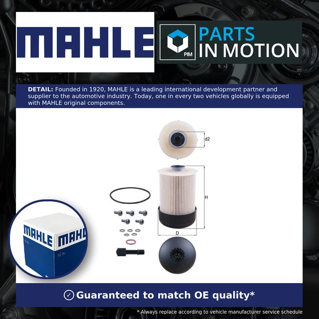 FUEL FILTER FITS NISSAN NAVARA D23, D40 2.3D 2.5D 2007 on Mahle ...