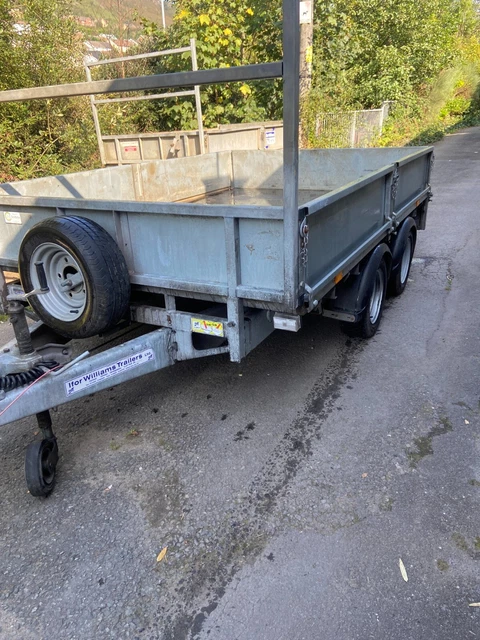 2020 IFOR Williams Twin-Axle Flatbed Trailer 10ft x 6ft 6in NO VAT £2,650.00 - PicClick UK