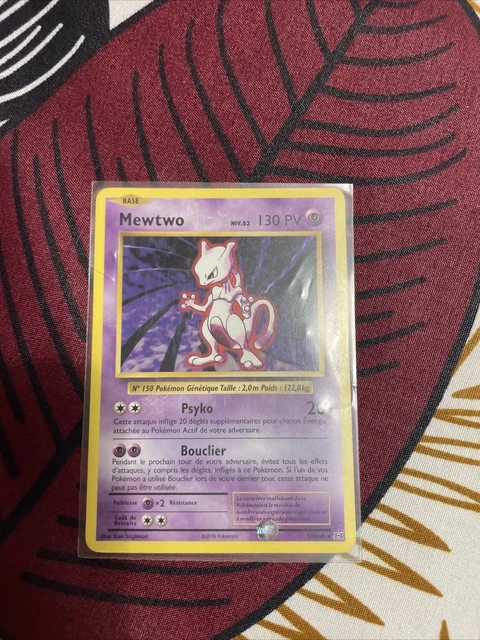CARTE POKÉMON MEWTWO 51/108 Holo Mozaïque XY12 - XY Évolutions FR EUR ...
