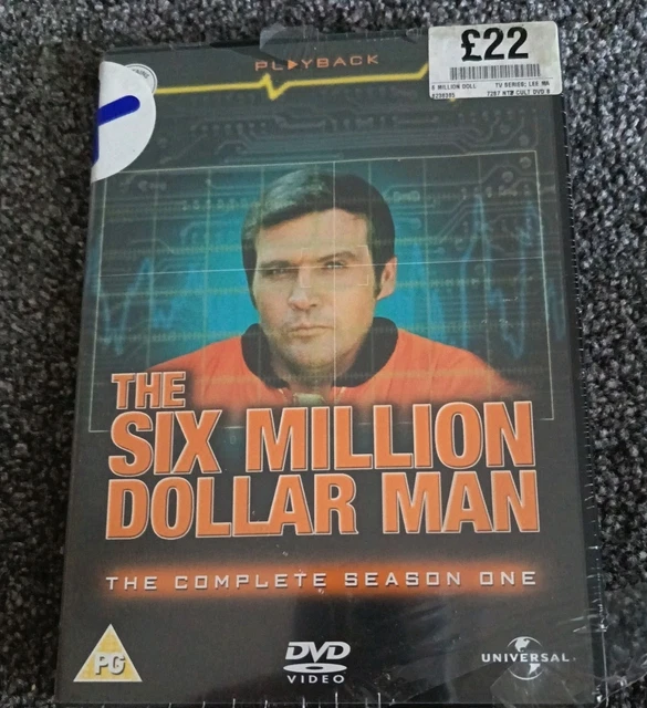 THE SIX MILLION Dollar Man - Series 1 - Complete (Box Set) (DVD, 2005 ...