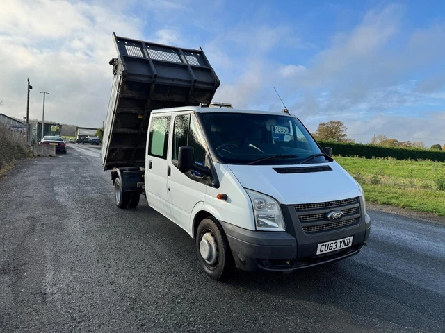 FORD TRANSIT 2.2 TDCi 350 crew cab tipper 4dr Diesel Manual RWD L3 DR ...