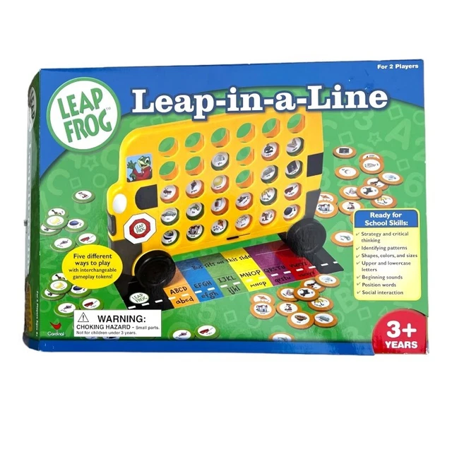 LEAP FROG IN A Line Interactive Game, Kids Toy | Learn Shapes, Colors ...