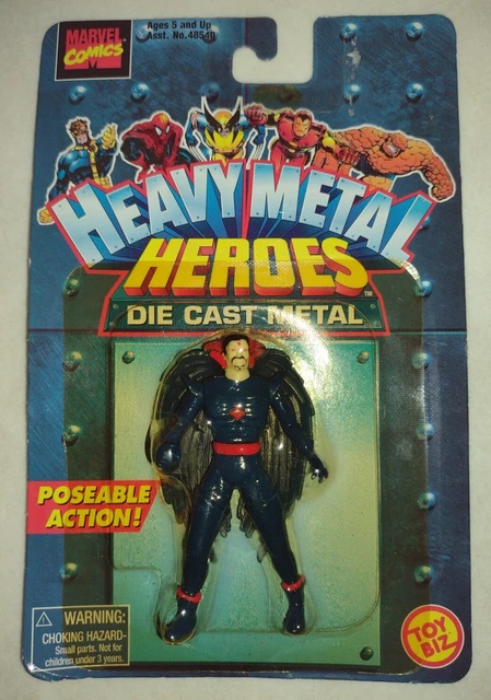FIGURINE ARTICULÉE POSABLE Marvel Heavy Metal Heroes Diecast Mr ...