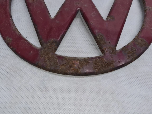 VW T1 EMBELM Vw Zeichen Vorne Original VW 31.5cm EUR 90,00 - PicClick DE