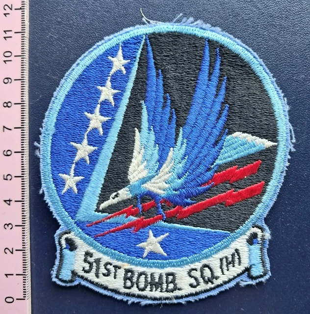 OLD USAF 51ST Bomb Squadron Patch B-52 Stratofortress £11.99 - PicClick UK