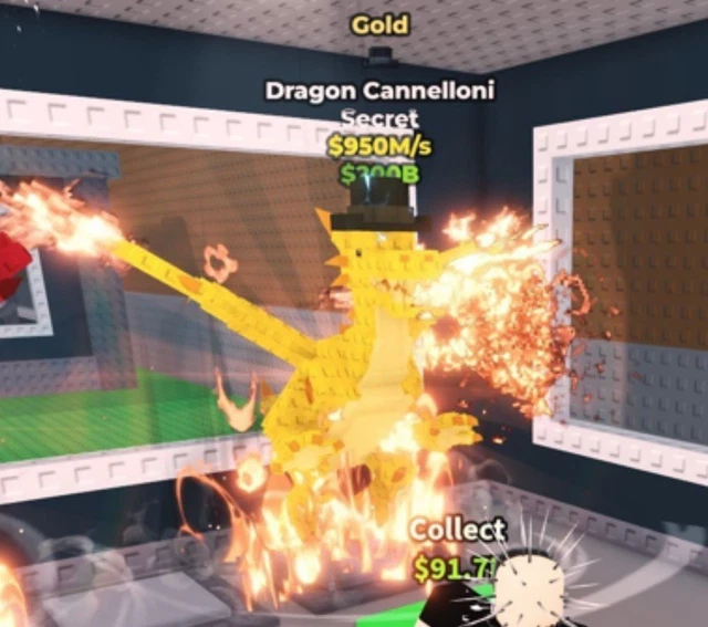 GOLD DRAGON CANELLONI Roblox Steal A Brainrot | FASTEST DELIVERY ⏩⏩⏩ £ ...