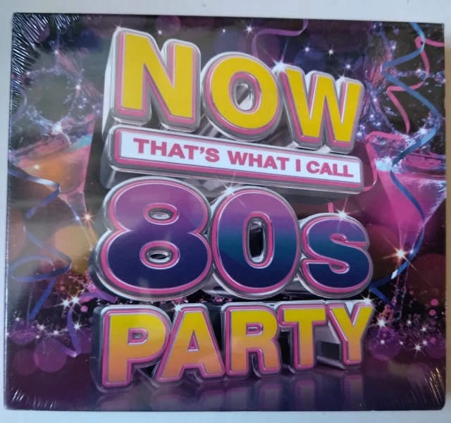 NOW THAT'S WHAT I Call 80s Party CD (3 Discs) New Sealed £4.99 - PicClick UK