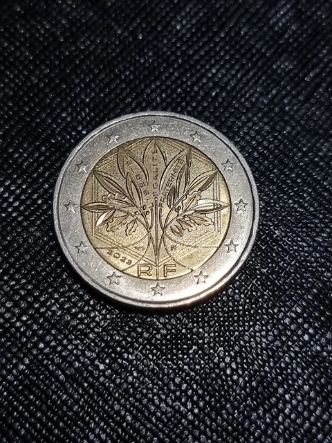 PIÈCE 2 EUROS France 2022 Arbre de Vie Rare - Coin 2 Euros France 2022 ...