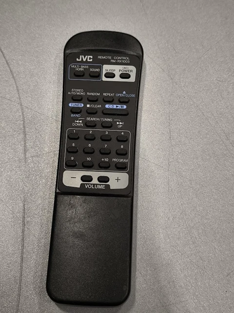 JVC RM-RX1003 REMOTE Control - Used, Fully Functional £41.69 - PicClick UK