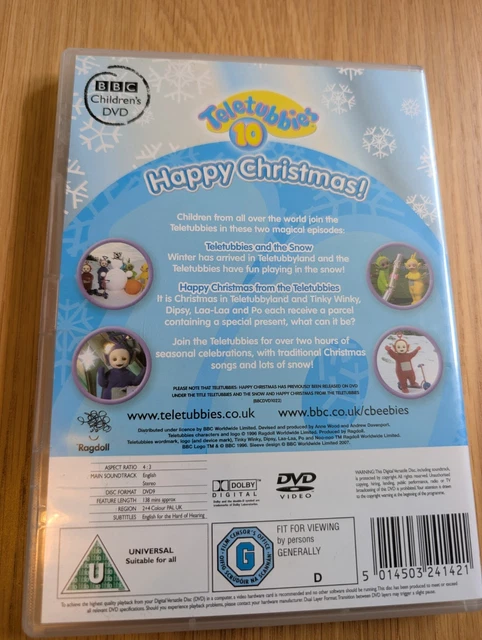 TELETUBBIES 10 HAPPY Christmas DVD episodes £7.05 - PicClick UK