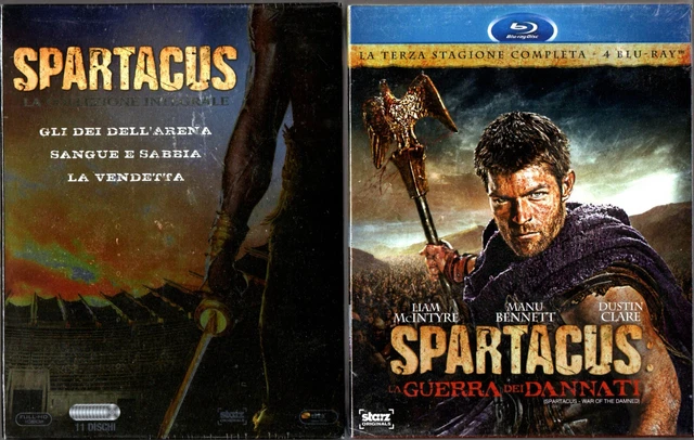 SPARTACUS LA SERIE completa Stagioni 0-3 15 blu ray ed. 20th Century ...