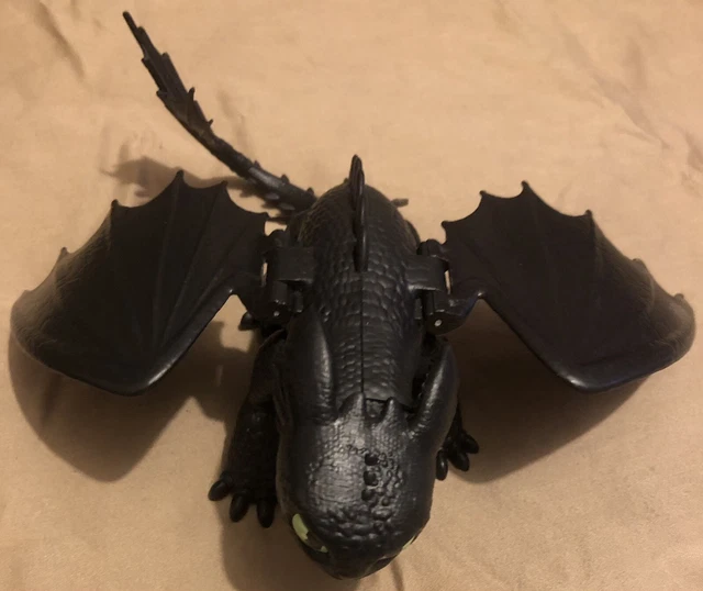 HOW TO TRAIN Your Dragon Toothless Moveable Action Figure 2018 $10.00 ...