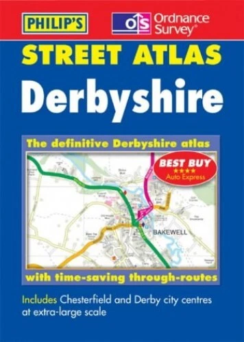 PHILIP'S STREET ATLAS Derbyshire: Pocket (Pocket Street Atlas ...