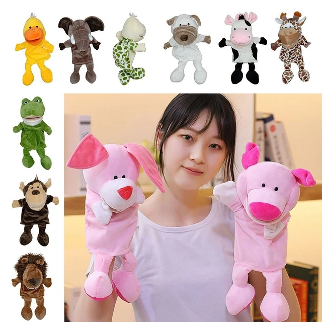 TIGER AFFE KANINCHEN Tierische Hand puppet Kinder Kinder Geburtstags ...