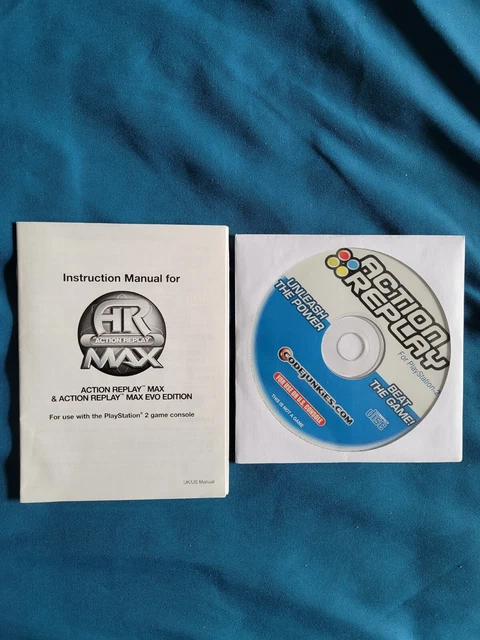 PLAYSTATION 2 PS2 AR Action Replay Max Complete! $69.90 - PicClick CA