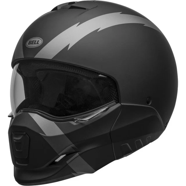 CASQUE HELMET MODULER Broozer Arc Matt Black Grey BELL Taille XL EUR ...