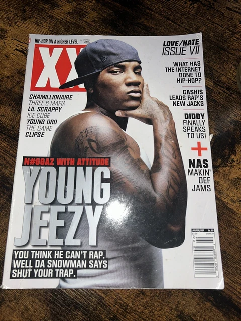 JAN/FEB 2007 XXL Hip Hop Rap Magazine No. 88 NAS YOUNG JEEZY Vol 11 #1 ...