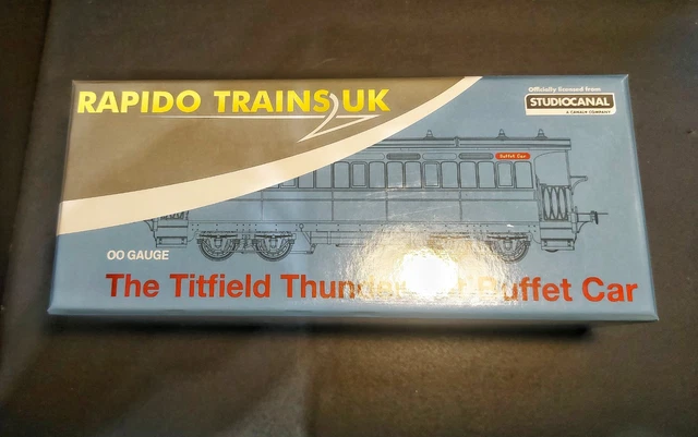 RAPIDO 922003 W&U Bogie Tramcar Buffet Car Titfield Thunderbolt £78.70 ...