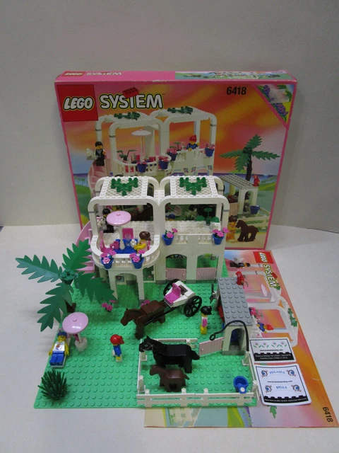 LEGO ® SYSTEM Paradisa 6418 - Country Club komplett + Bauanleitung ...