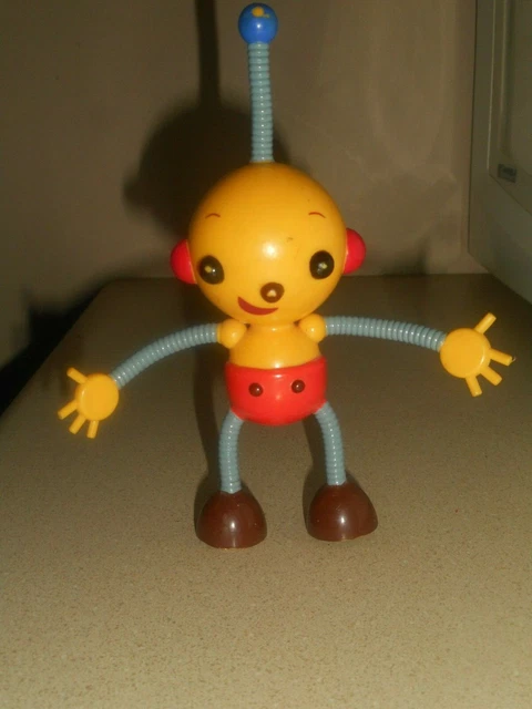 DISNEY ROLIE POLIE Olie Robot 6" Bendable PVC Figure Nelvana in Trust ...