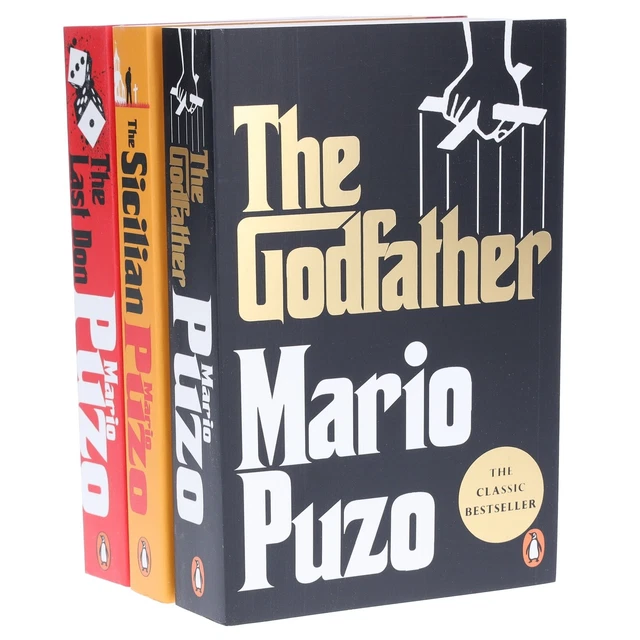 THE GODFATHER SERIES By Mario Puzo 3 Books Collection Set - Fiction ...