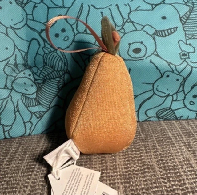 JELLYCAT FESTIVE FOLLY Pear Hanging Decoration £14.01 - PicClick UK
