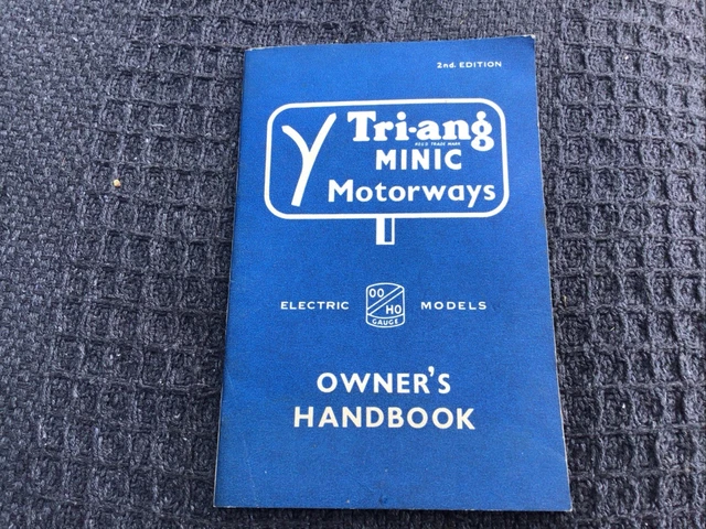 TRIANG MINIC MOTORWAYS 00 Gauge HO Owners Handbook £11.07 - PicClick UK