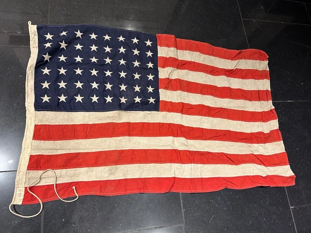 ORIGINAL WW2 Us Army Flag Dated 1944 £4.20 - PicClick UK