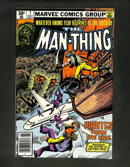 MAN-THING #7 VARIANTE de kiosque à journaux art par Don Perlin / Bob Wiace ! Marvel EUR 0,93 ...