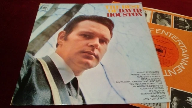 DAVID HOUSTON - The Best Of - Original Uk Lp In Laminated Sleeve £3.99 ...