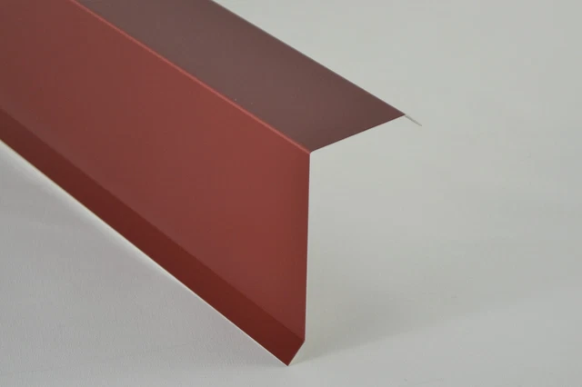 1M ORTBLECH ORTGANGBLECH Dachrandblech Flachdach Dach Alu Aluminium ...