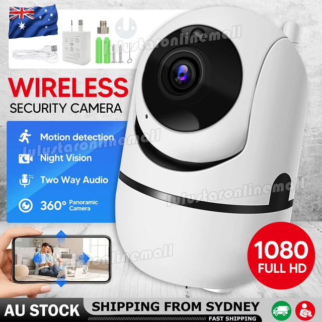1080P HD WIFI Security Smart IP Camera Wireless Home CCTV System Indoor ...