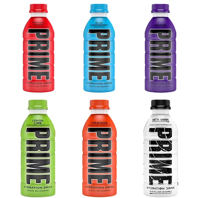 PRIME HYDRATION DRINK by Logan Paul & KSI ALL FLAVOURS UK USA Energy ...