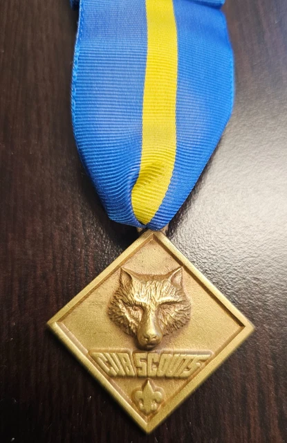 BSA CUB SCOUT Den Leader Award medal in presentation box £28.95 ...