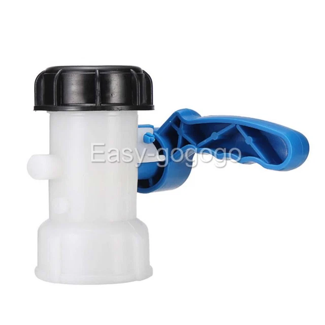 75MM BUTTERFLY VALVE IBC Water Stillage Tank Replacement Tap Container ...