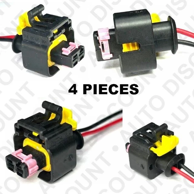 CONNECTEUR FICHE POUR injecteur MTA OPEL , ALFA ROMEO, FIAT, 4510801 ...