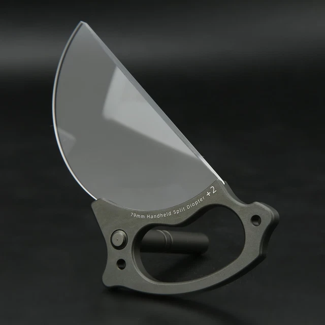 HANDHELD SPLIT DIOPTER Optical Glass Handheld Halb Diopter Mit EUR 22 ...