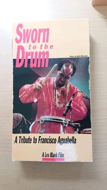 FRANCISCO AGUAVELLA SWOON to the Drum VHS Music DVD Slightly Damaged £ ...
